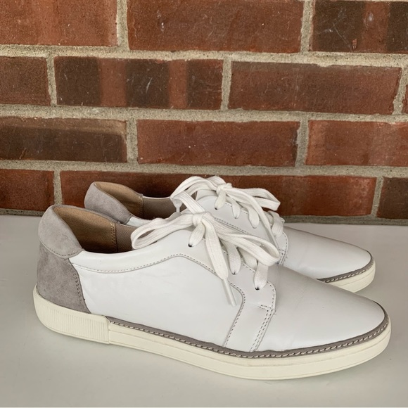 Naturalizer | Shoes | Naturalizer Womens Jane White Grey Leather Low ...
